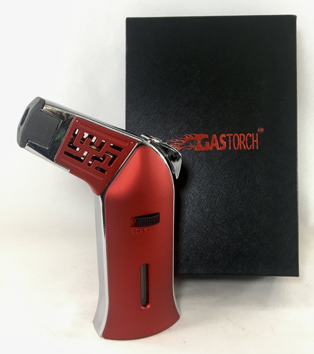 Butane Cigar with Red Torch | Refillable Torch | Smoker Gift – SGS